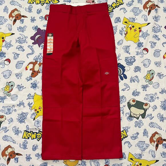 Dickies | Pants | Rare Vintage Dickies Red Double Knee Loose Fit Pants ...
